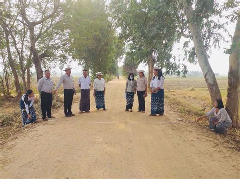 ဇေယျာသီရိမြို့နယ်အတွင်း သဘာဝဘေးကြောင့်ပျက်စီးခဲ့သောလမ်းများ ဆောင်ရွက်ပြီးစီးမှု ကွင်းဆင်း စစ