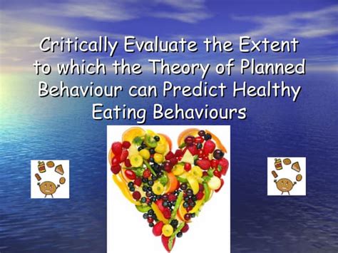 Tpb And Healthy Eating Presentation Ppt