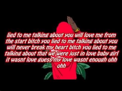 You Lied To Me Lyrics Lyric Videos
