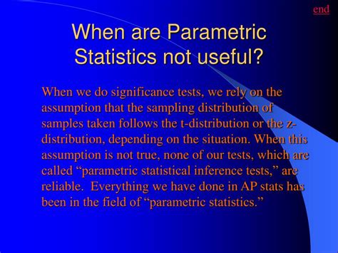 PPT Non Parametric Statistics PowerPoint Presentation Free Download ID