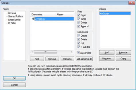 Set Up Multiple Shared Directories On Filezilla Server HeelpBook