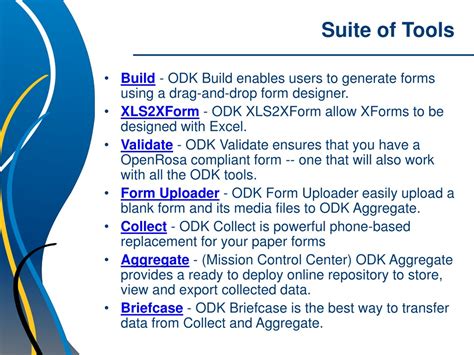 Ppt Enhancing Field Data Collection With Open Data Kit Odk