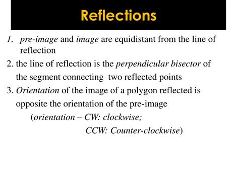 PPT Reflecting Over The X Axis And Y Axis PowerPoint Presentation Free Download ID 2559021