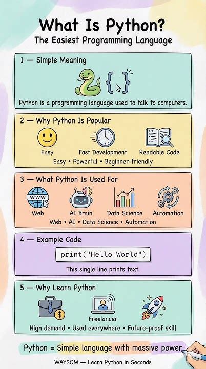 What Is Python 🐍 The Easiest Programming Language Explained Youtube