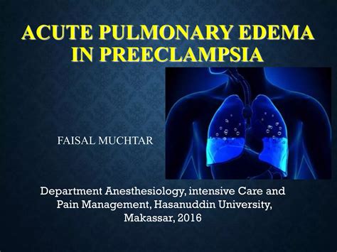 Penanganan Edema Paru Pada PreEklampsia Pdf Pregnancy Reproductive Health