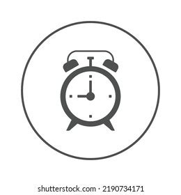 Alarm Sleep Clock Ringing Icon Circle Stock Vector Royalty Free 2190734171 Shutterstock