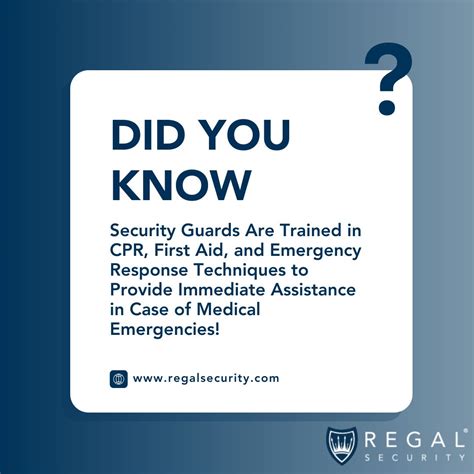 Regal Security Inc On Linkedin Funfactfriday Securitytraining Securityguards