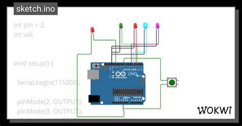 prj9 button wokwi esp32 stm32 arduino simulator
