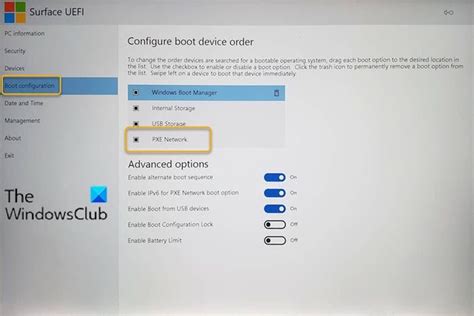 Surface Laptop Pxe Boot Attempt Fails In Windows 10 New4trickcom