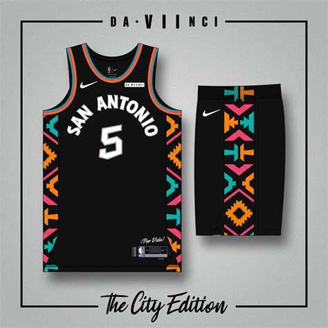 San Antonio Spurs X Nike City Edition Concept Daviinci Best