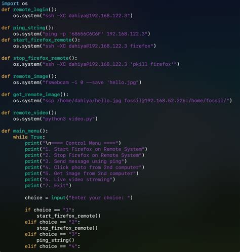pythonprogramming python linux ssh opencv vimaldaga linuxworld menu sagar dahiya