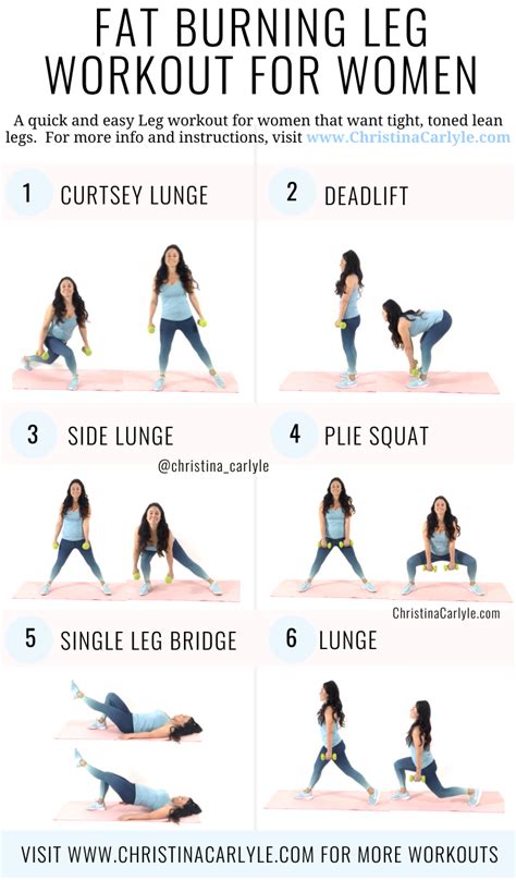 The Best Leg Workout For Women To Lose Leg Fat Artofit