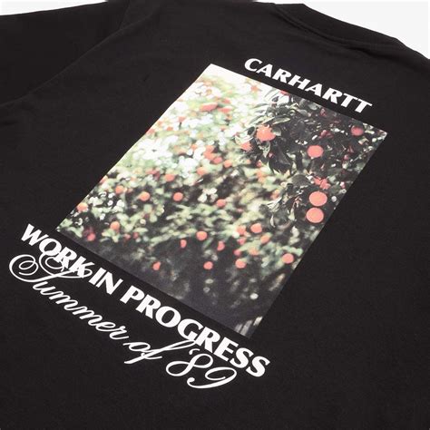 Carhartt Wip Warm Views T Shirt Black Urban Industry