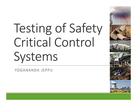 Testing Safety Critical Control Systems Pdf