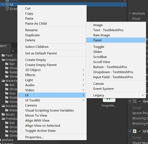unity D制作游戏菜单UI flyall 博客园