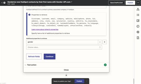 Integrate Gender Api Into Hubspot With Zapier Gender Api Determines