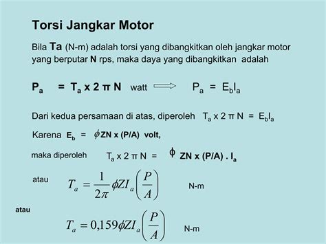 Motor Dc The Definition Characteristics And Functionppt