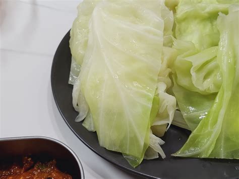 양배추쌈 양배추삶는법 And 맛있는 양념장