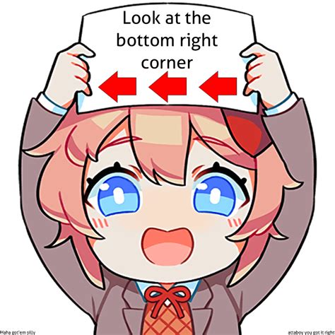Sayori Has A Message For You Ddlc
