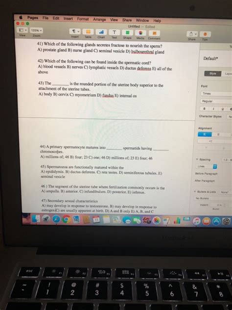 Solved é Pages File Edit Insert Format Arrange View Share