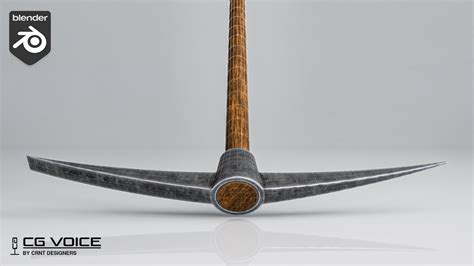 How To Model Pickaxe In Blender Blender Modeling Youtube