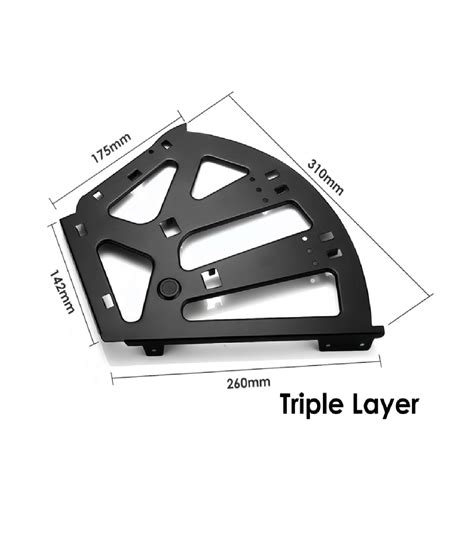 Moco Msr006 Stainless Steel Flip Down Shoe Rack Bracket Hardware