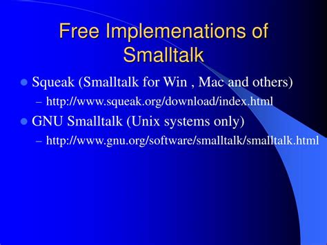 ppt smalltalk powerpoint presentation free download id 235639
