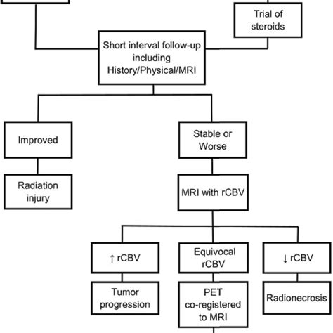 Modified Diagnostic Algorithm For Differentiating Radiation Necrosis