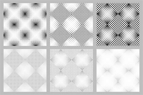 Free Vector Monochrome Square Pattern Geometrical Abstract
