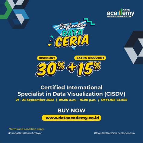 Certified International Specialist In Data Visualization Data Academy
