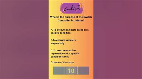what is the purpose of the switch controller in jmeter jmeter logic
