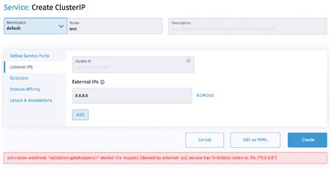 Mitigating Kubernetes Security Vulnerability When Using Externalip