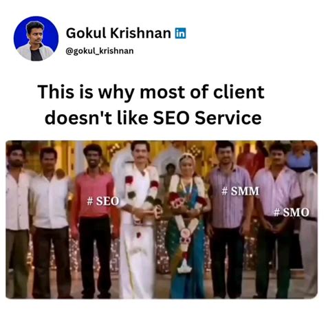 Gokul Krishnan On Linkedin Seo Is Long Term Process And Its Generate