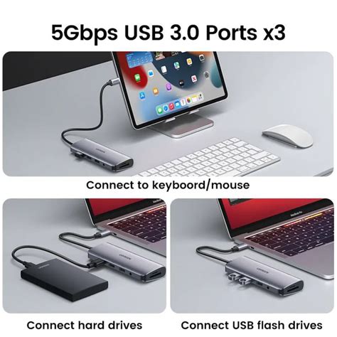 Ugreen In Usb C Hub With K Hdmi Sweetloot
