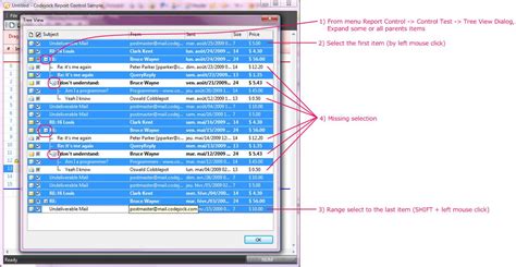 Multiple Ranged Selection Not Working Codejock Developer Community