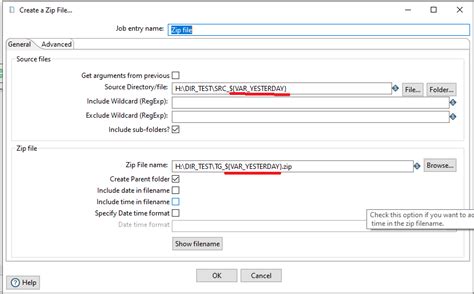 Zip Folder In Pentaho Stack Overflow