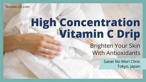 High Concentration Vitamin C Drip Brighten Your Skin With Antioxidants