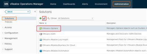 Vmware Vrops 7 Error Adapter Instance Configured To Trust Multiple