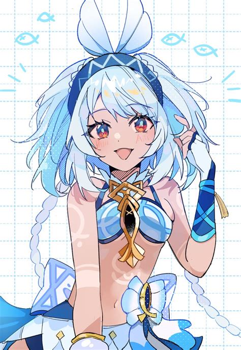 Mualani Genshin Impact Drawn By Satorigame Danbooru