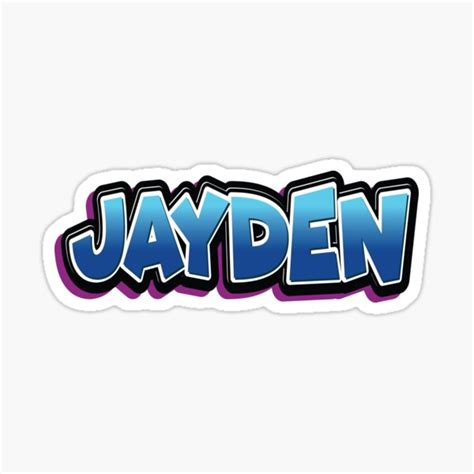 Pegatina «jayden De Projectx23 Redbubble