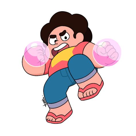 Steven Fighting Pose By Natuski On Deviantart