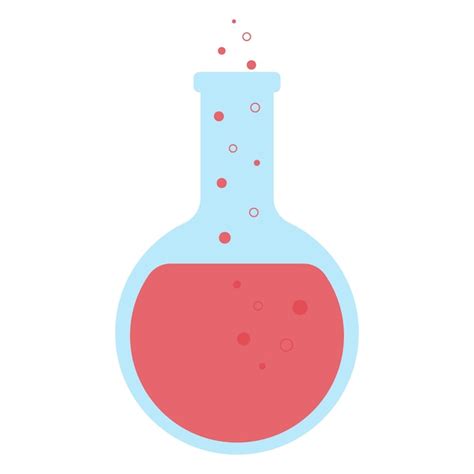 Premium Vector Laboratory Flask Vector Illustration