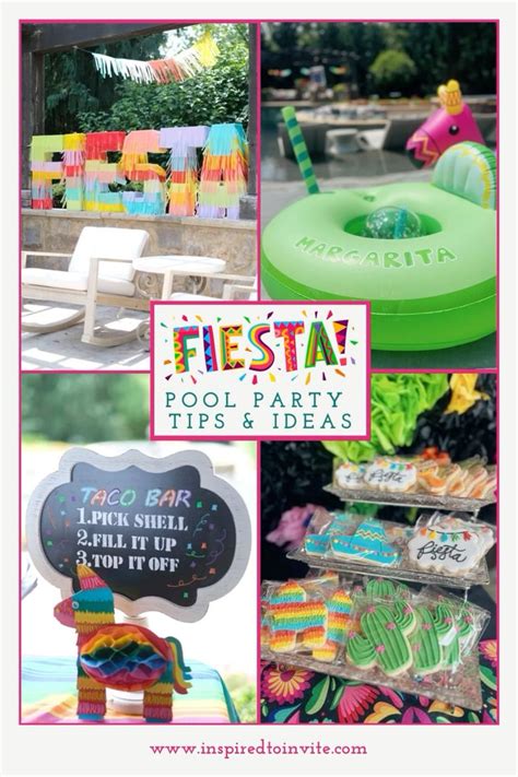 Fiesta Pool Party Ideas Party Planning 101 Pool Party Snacks Pool