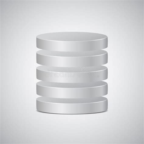 big database data storage technology server â€“ vector stock vector