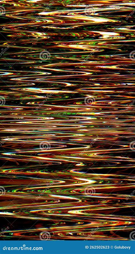 Distorted Screen System Damage Glitch Effect Stock Illustration Illustration Of System Damage