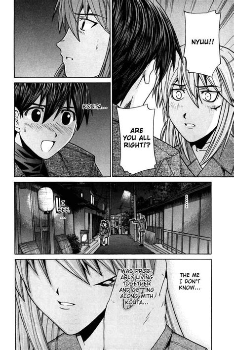 Lucy After Switching Personalities From Nyu Elfen Lied Manga Anime