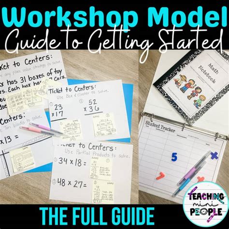 Complete Guide To Math Workshop Model Year Long Guided Math Small