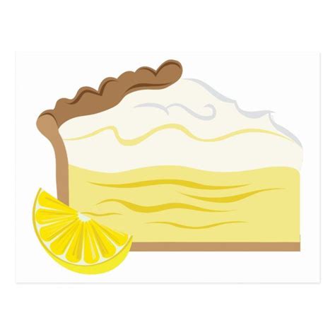Lemon Pie Postcard