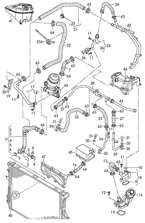 Audi Q7 2010 2015 Coolant Cooling System Vag Etka Online