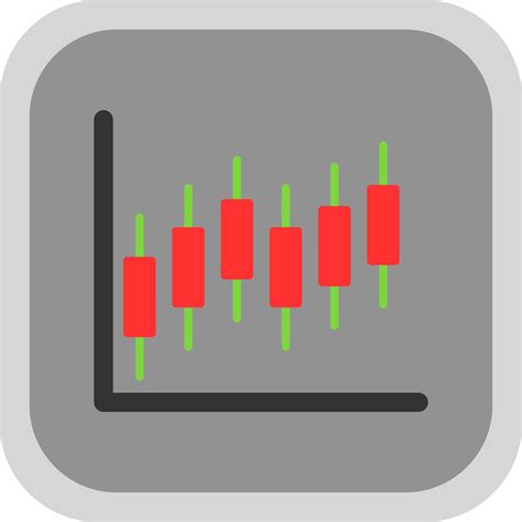 Candlestick Chart Vector Icon Design 21038397 Vector Art At Vecteezy